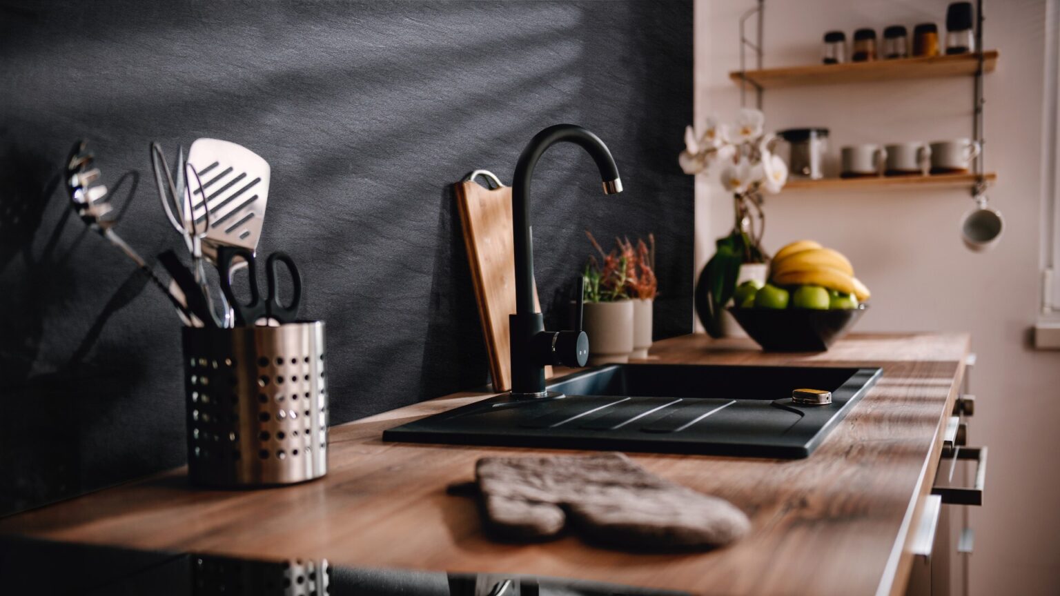 Black Mist Granite Countertops - Primus Surfaces