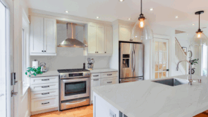 Calacatta Arezzo Orion Quartz | Countertop Slabs | Primus Surfaces