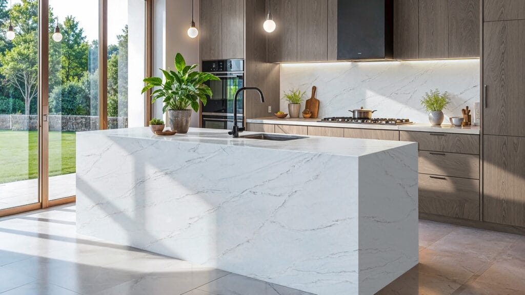Calacatta Elara Sterling - Orion Quartz