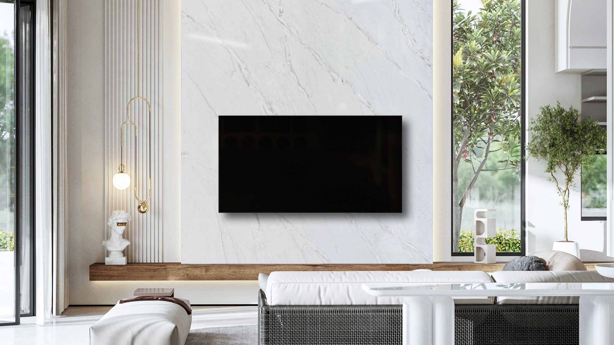 Calacatta Elara Sterling - Orion Quartz